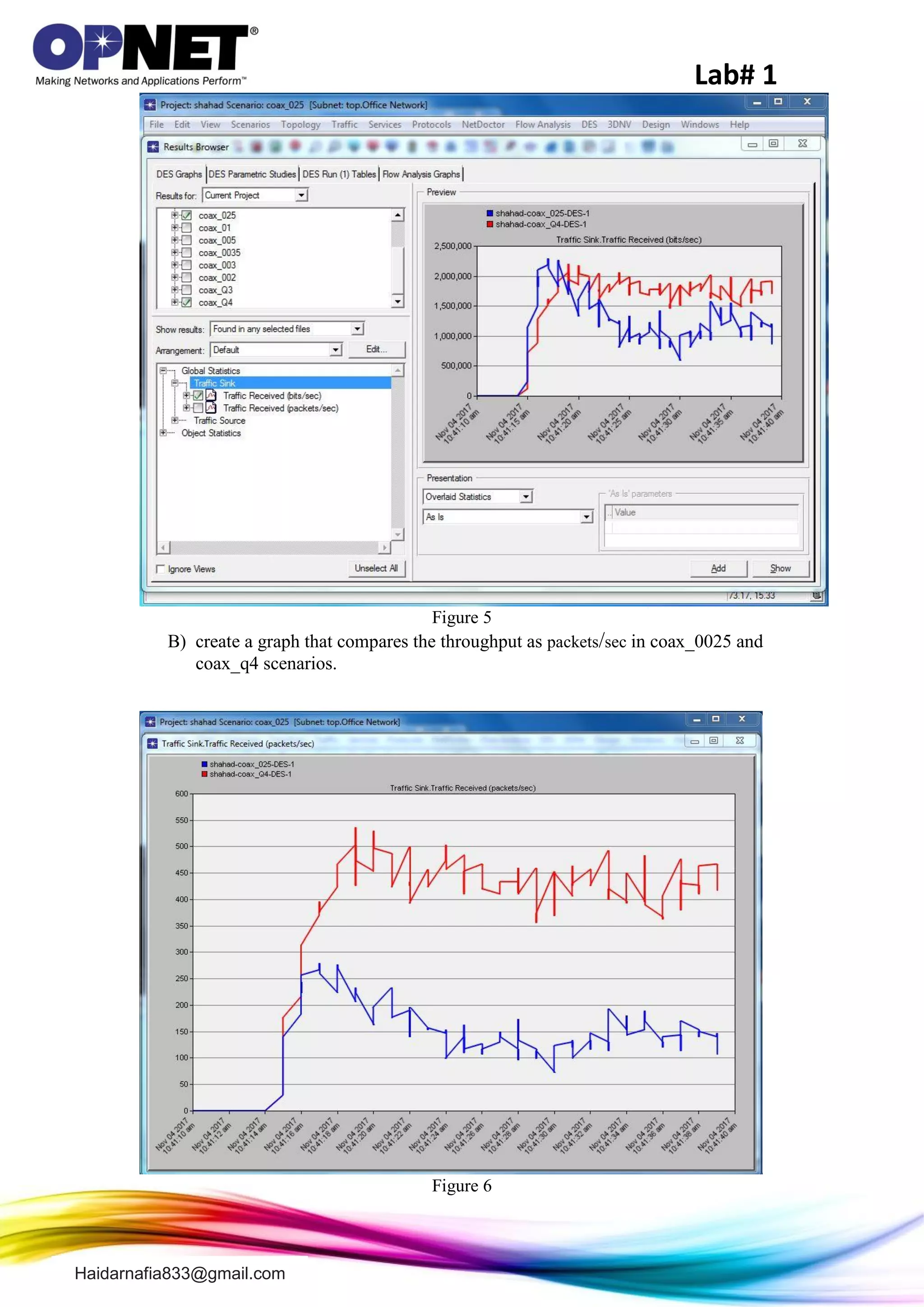 Opnet lab 1 solutions | PDF