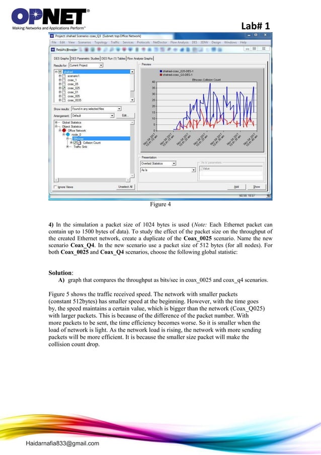 Opnet lab 1 solutions | PDF