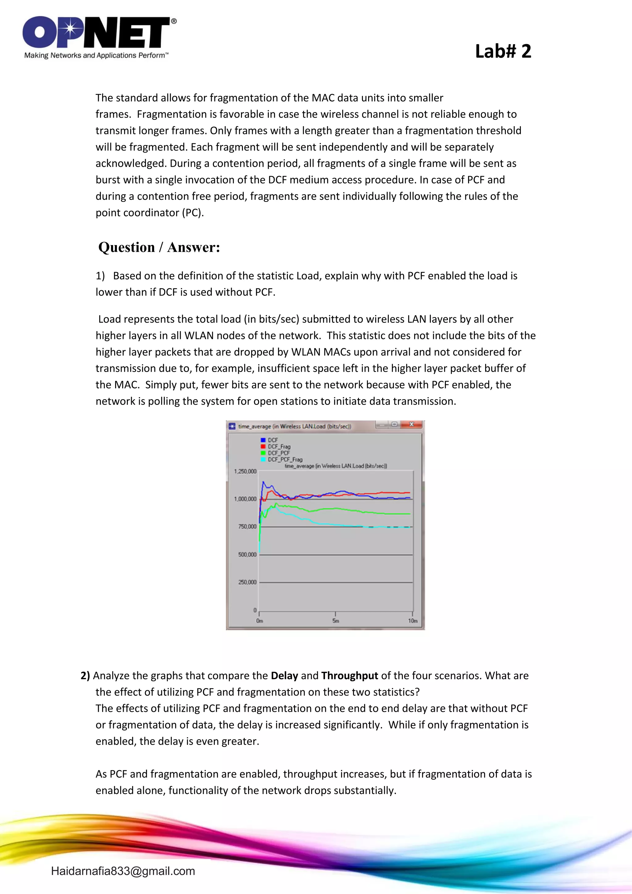 Opnet lab 2 solutions | PDF