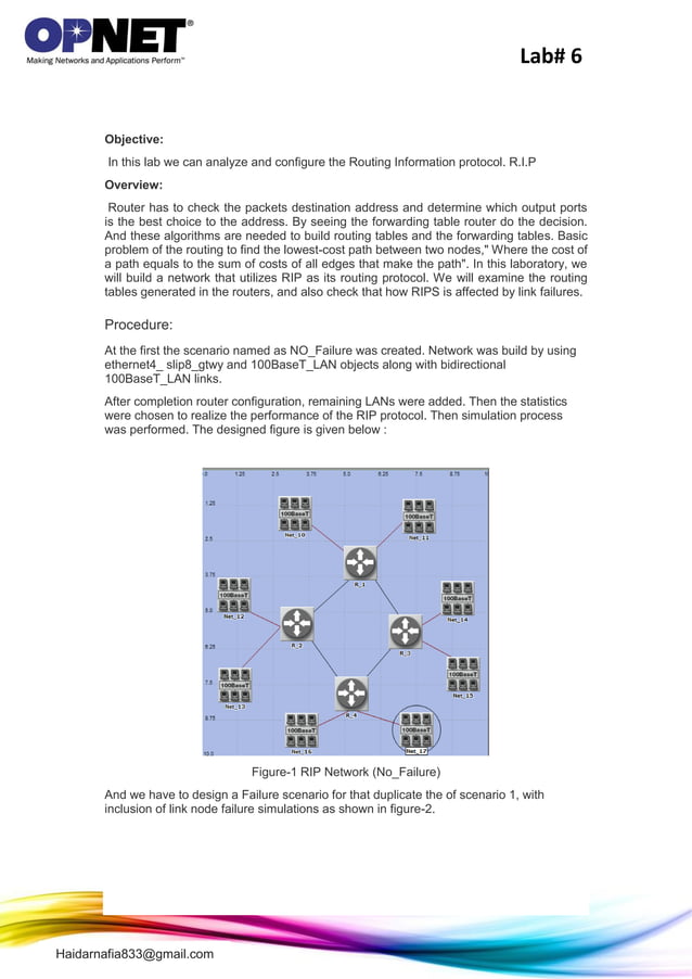 Opnet lab 6 solutions | PDF