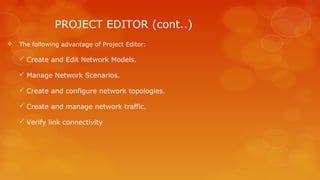 Opnet simulator | PPT