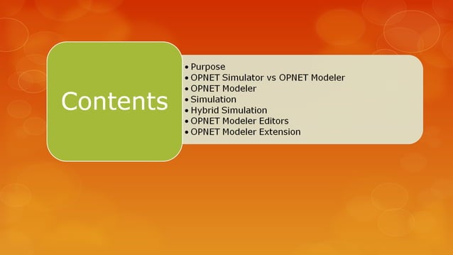 Opnet simulator | PPT