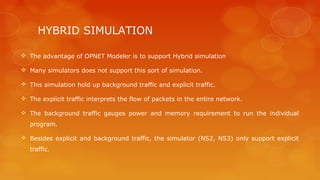 Opnet simulator | PPT