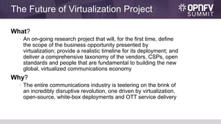 Summit 16: The Future of Virtualization – Opportunities and Challenges ...
