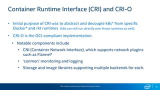 Lightweight Virtualized Containers For Open Platform for NFV* (OPNFV ...