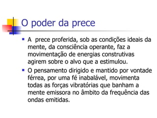 O Poder da Prece | PPT
