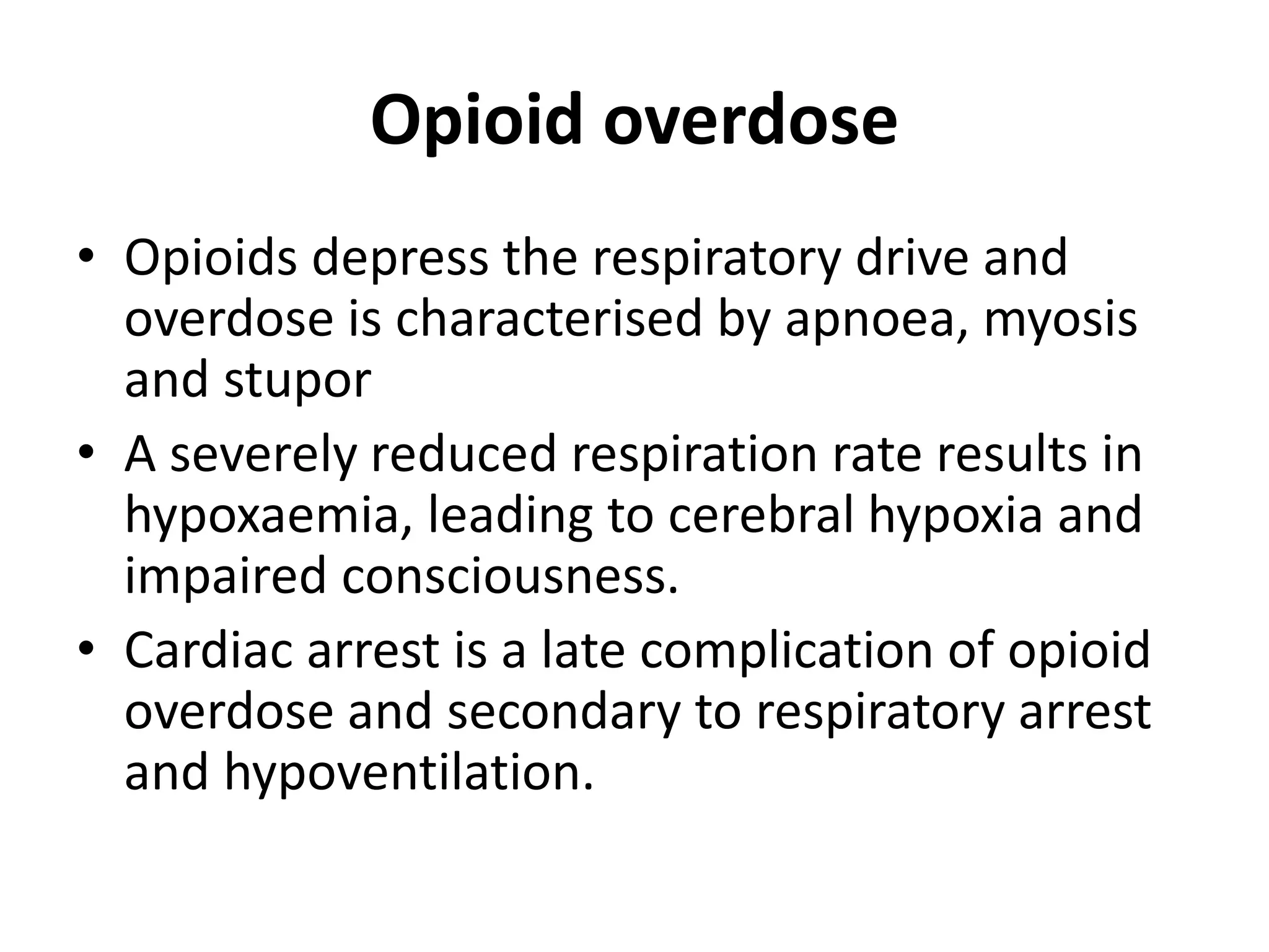 Opoid poisoning | PPTX