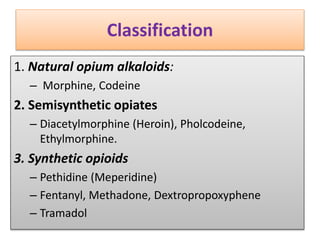 Opoids analgesic 1 | PPTX