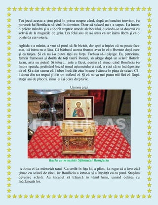 Cristian Curte - O poveste de dragoste cu sfinţi - Bonifaciu şi Aglaida | PDF