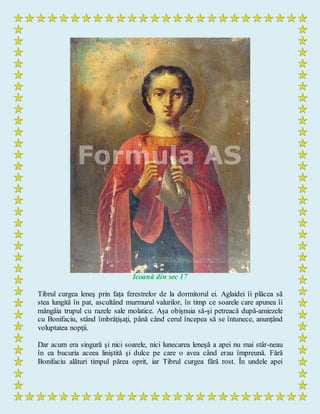 Cristian Curte - O poveste de dragoste cu sfinţi - Bonifaciu şi Aglaida | PDF