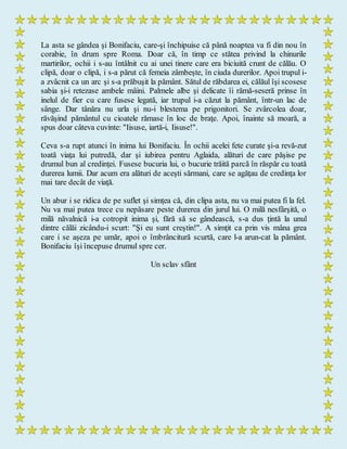 Cristian Curte - O poveste de dragoste cu sfinţi - Bonifaciu şi Aglaida | PDF