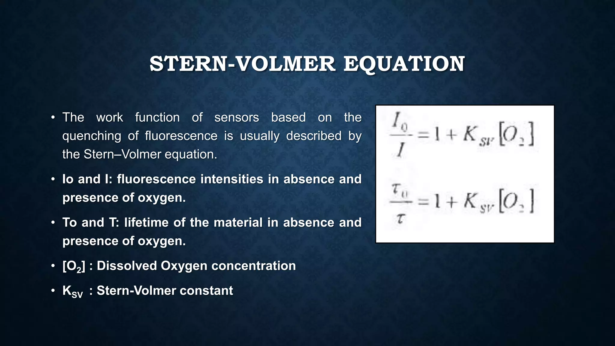 Op oxygen sensors | PPT