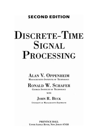 Discrete Time Signal Processing Oppenhm book 2nd | PDF