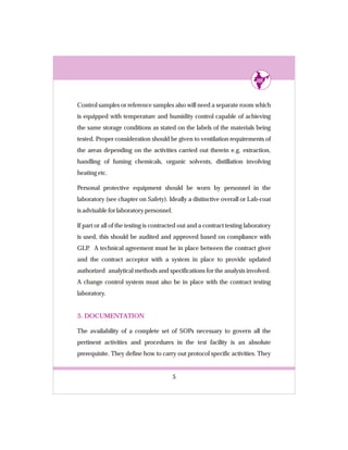 Oppi guidelines on good laboratory practices(glp) | PDF