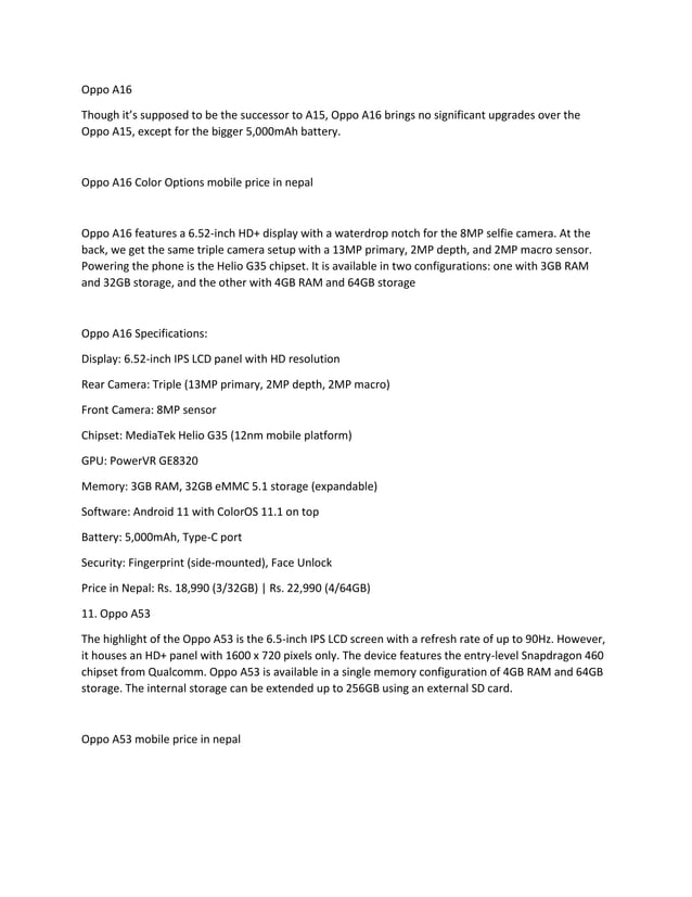 Oppo A16.docx