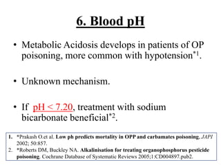 Organophosphate Poisoning | PPTX
