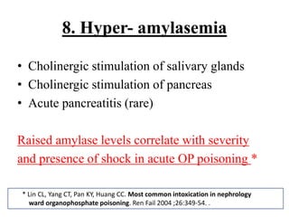 Organophosphate Poisoning | PPTX