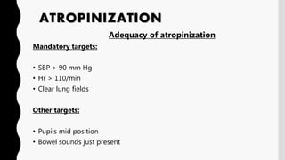 Organophosphate Poisoning - Update on Management | PPTX