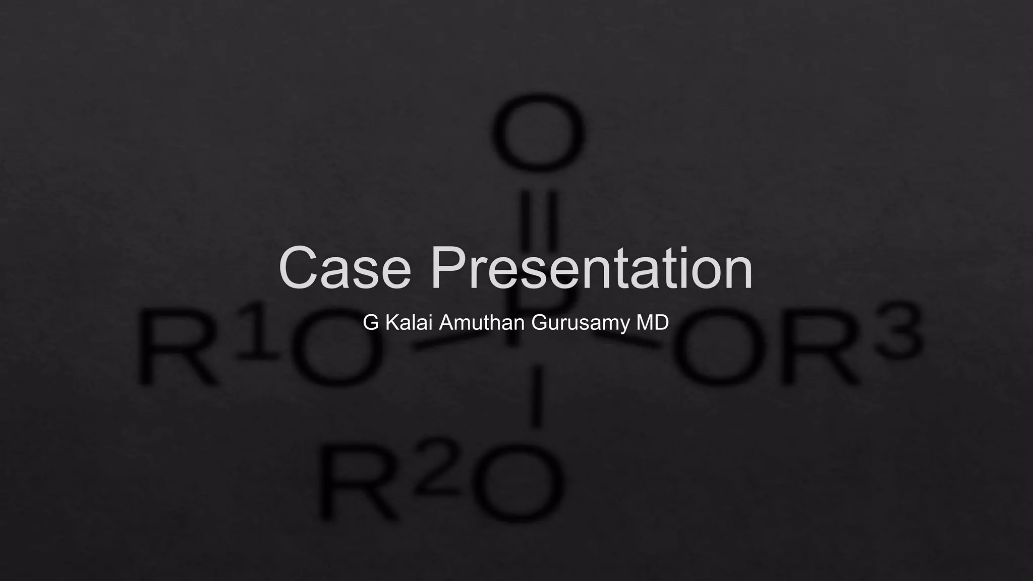 OP POISONING-case presentation.pptx