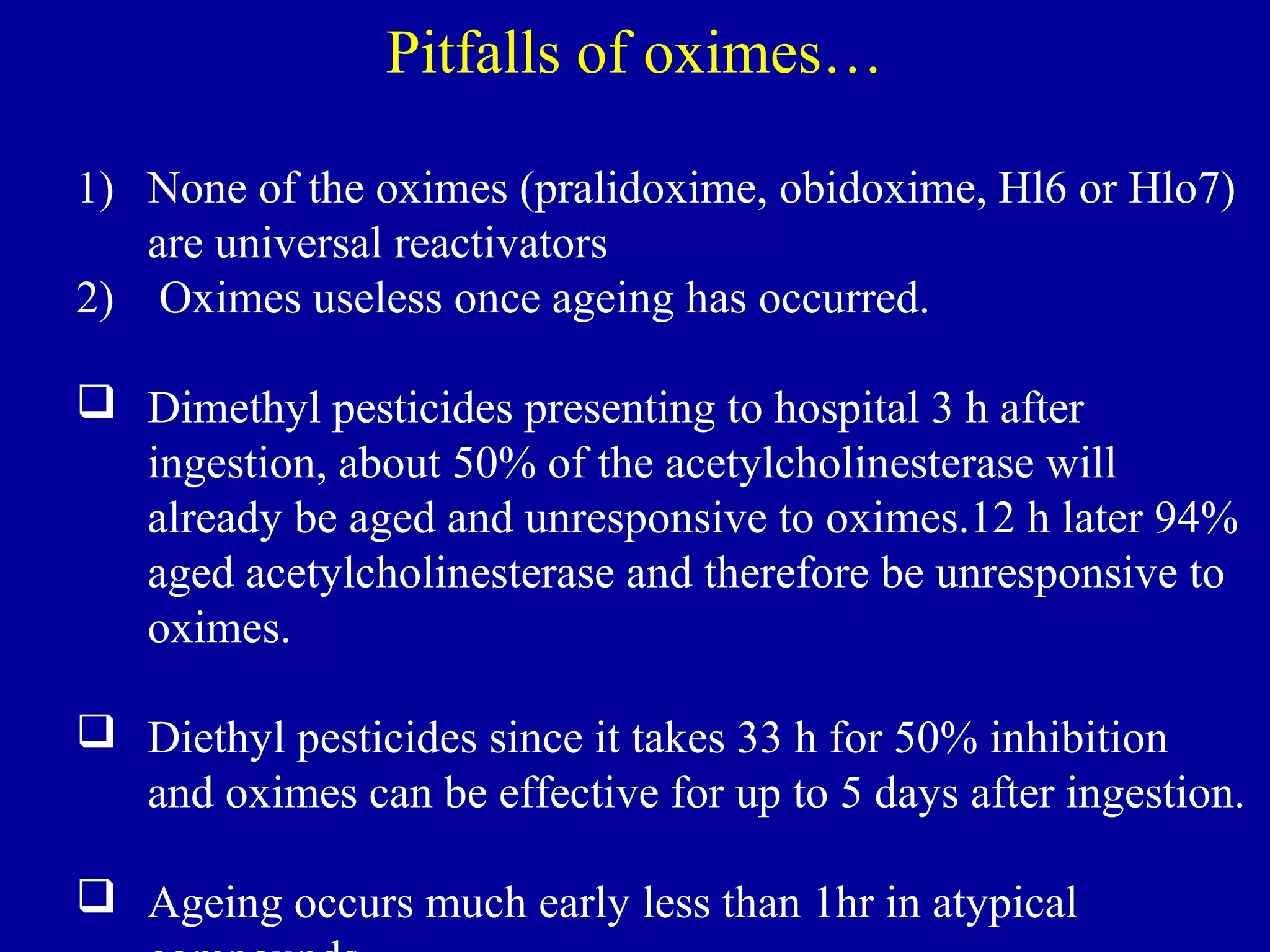 Op poisoning - ICU management.Is it straight forward? | PPT