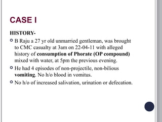 Op poisoning and its management | PPT