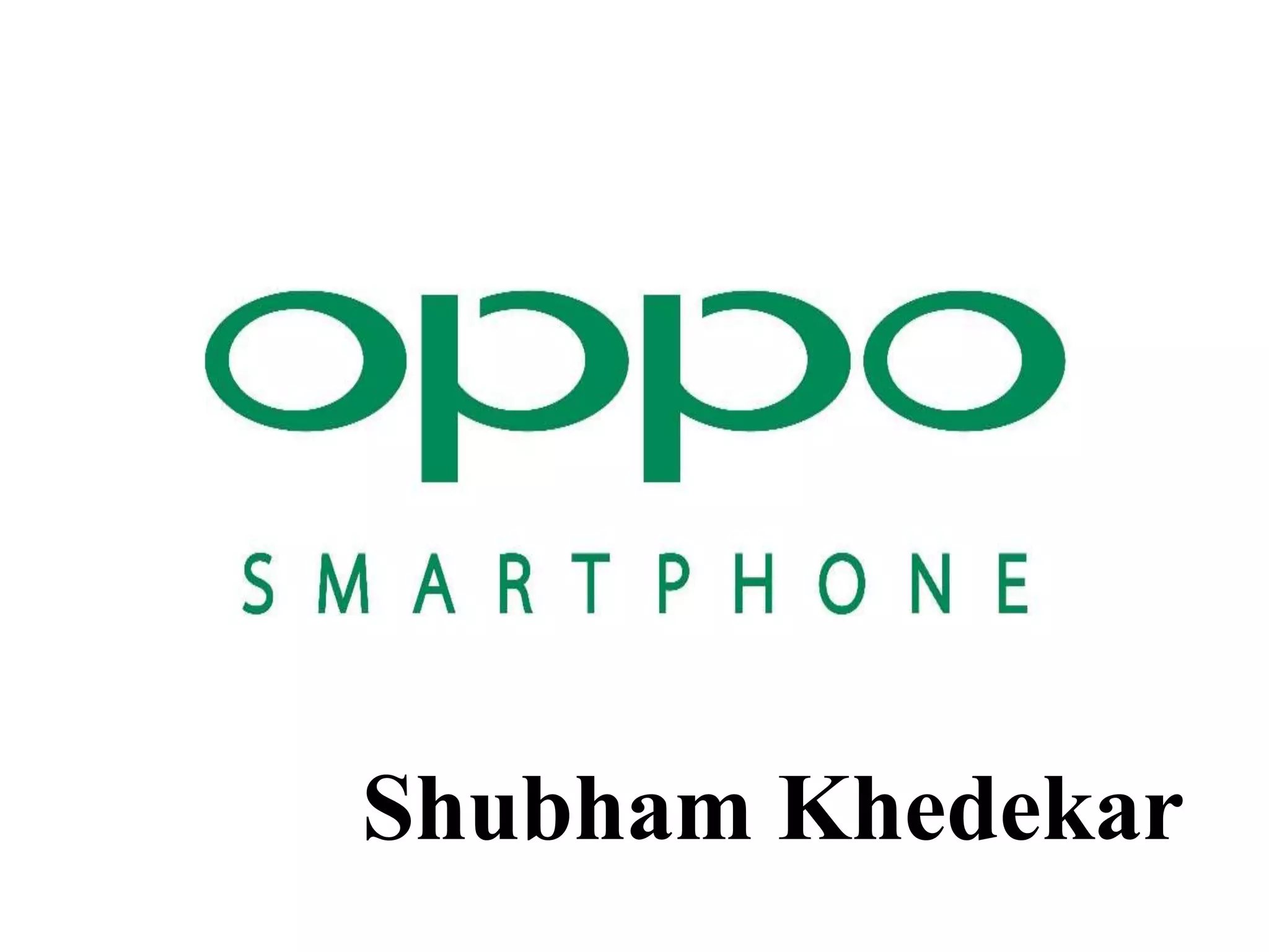 Oppo Marketing Strategies | PPTX