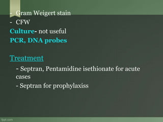 Opportunistic fungal infection | PPTX