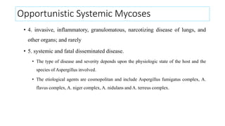Opportunistic fungal infection.pptx