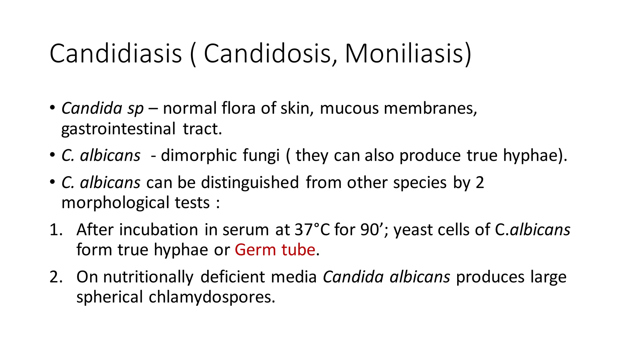 Opportunistic fungal infections | PDF