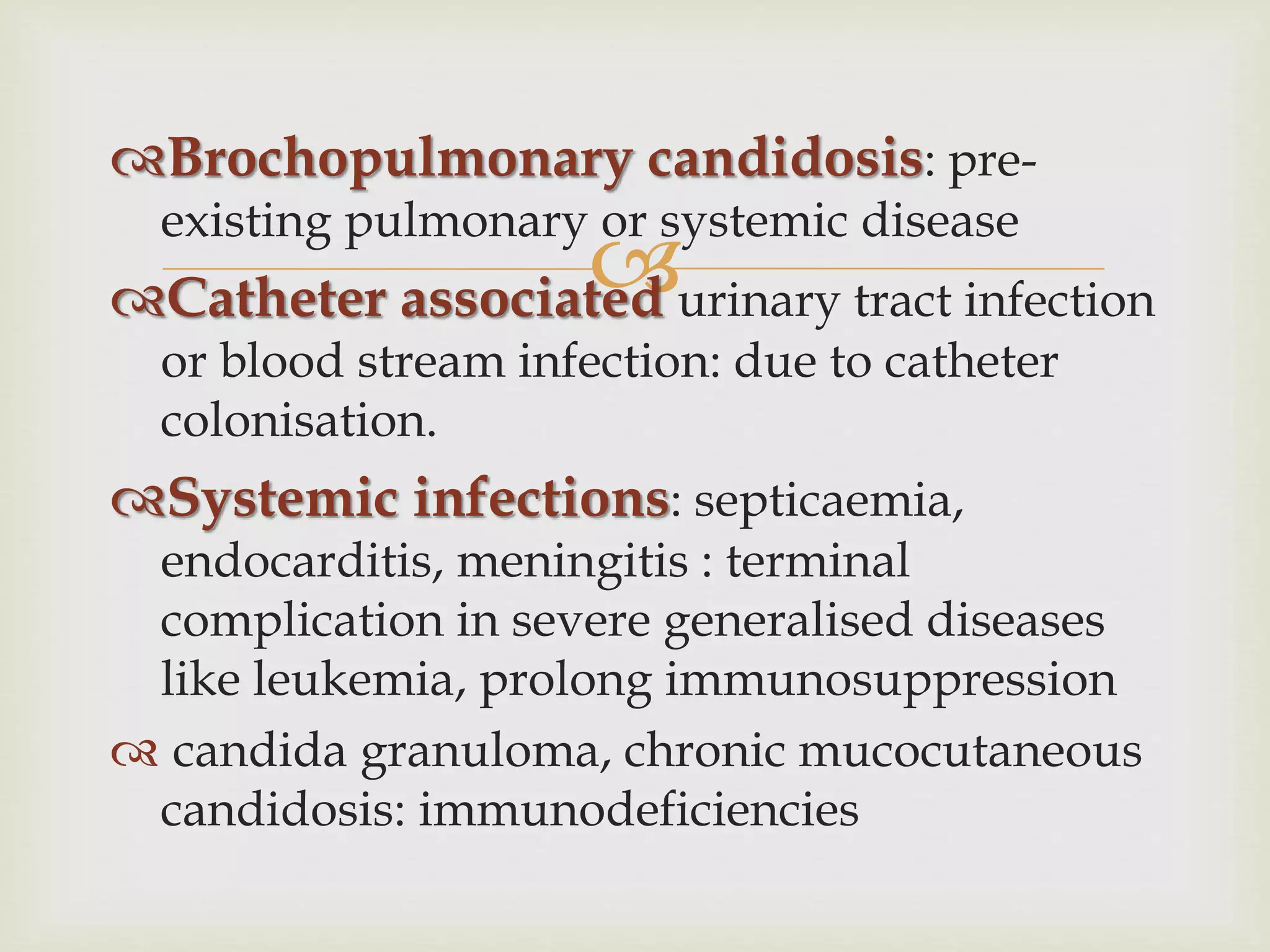 Opportunistic fungi mycology iii | PPTX