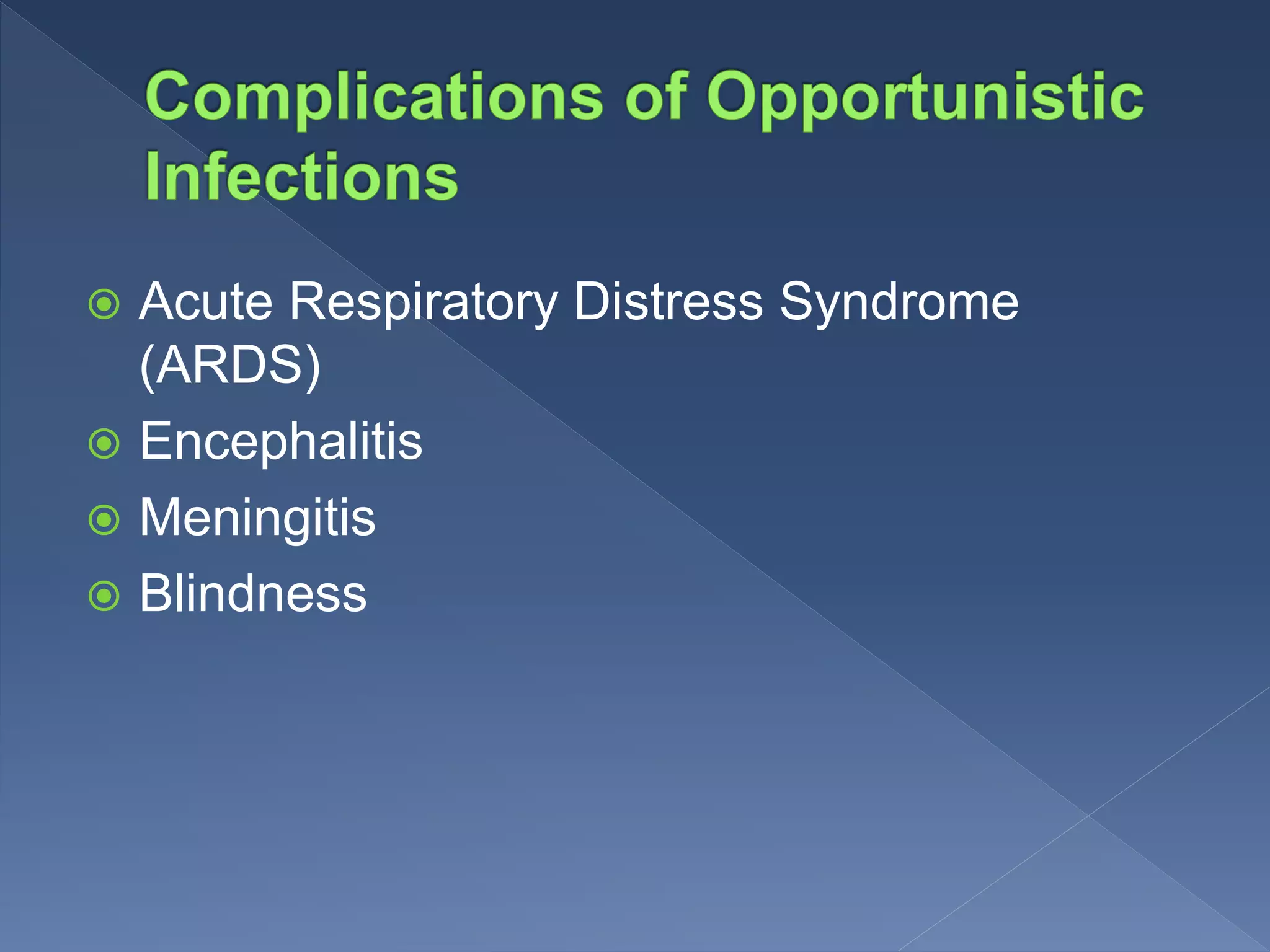 Opportunistic infections | PPTX