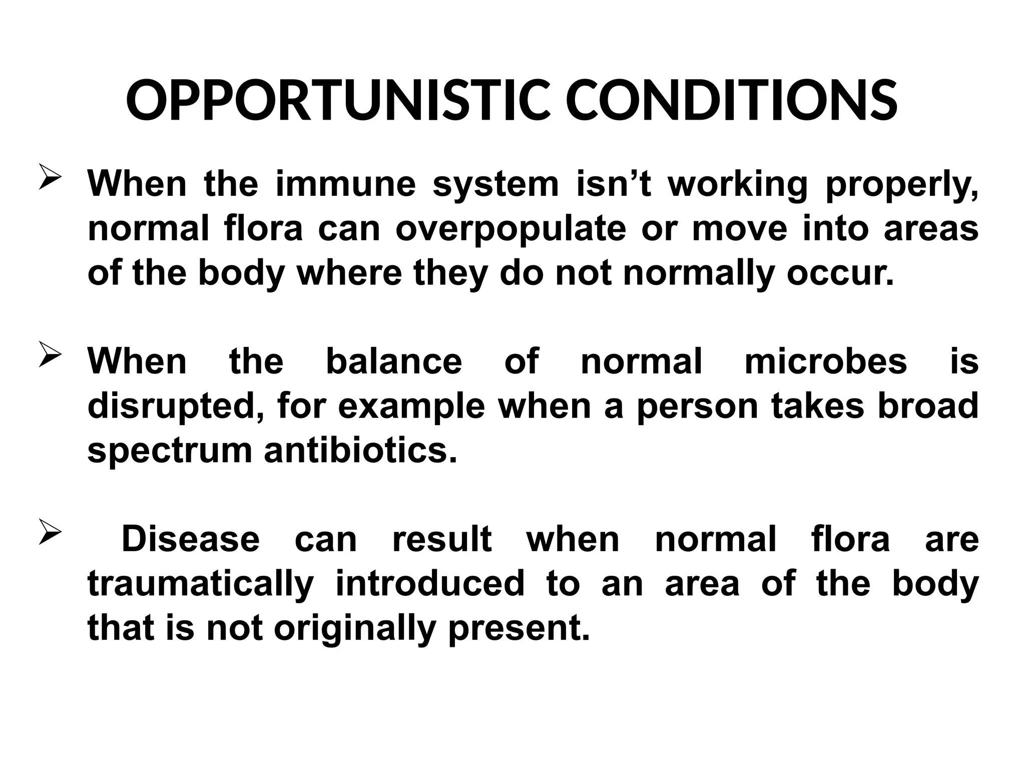 Opportunistic infections including bacteria, viruses and fungi | PPTX