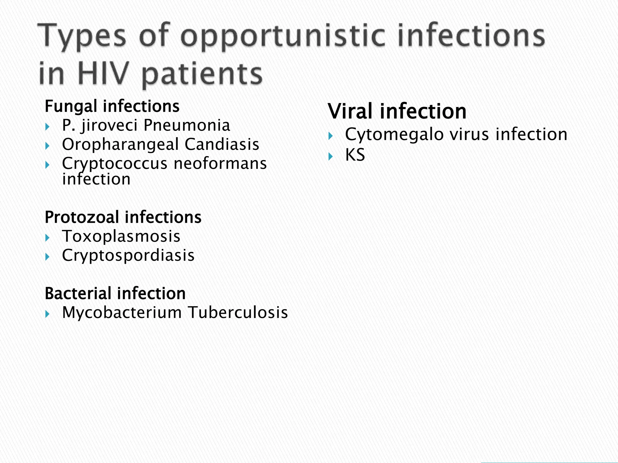opportunisticinfections- in Human immunodeficiency syndrome | PPTX