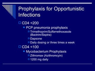 Opportunistic infections and aids | PPT