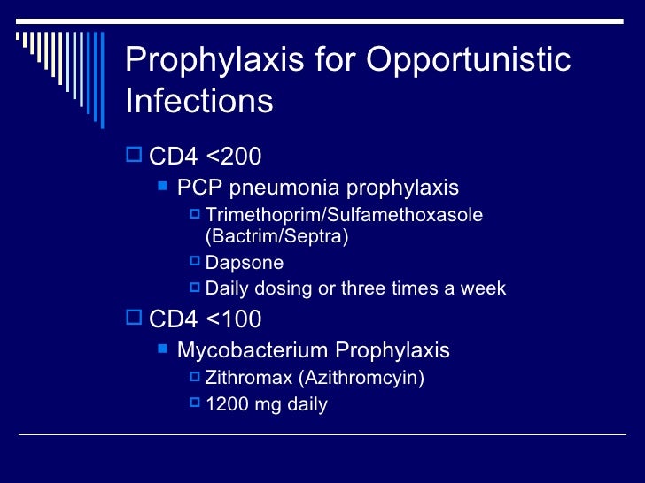 Opportunistic infections and aids Opportunistic infections and aids