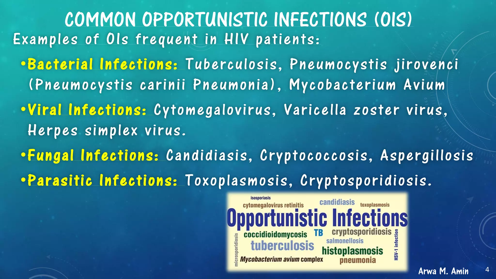 Opportunistic Infections in HIV | PDF