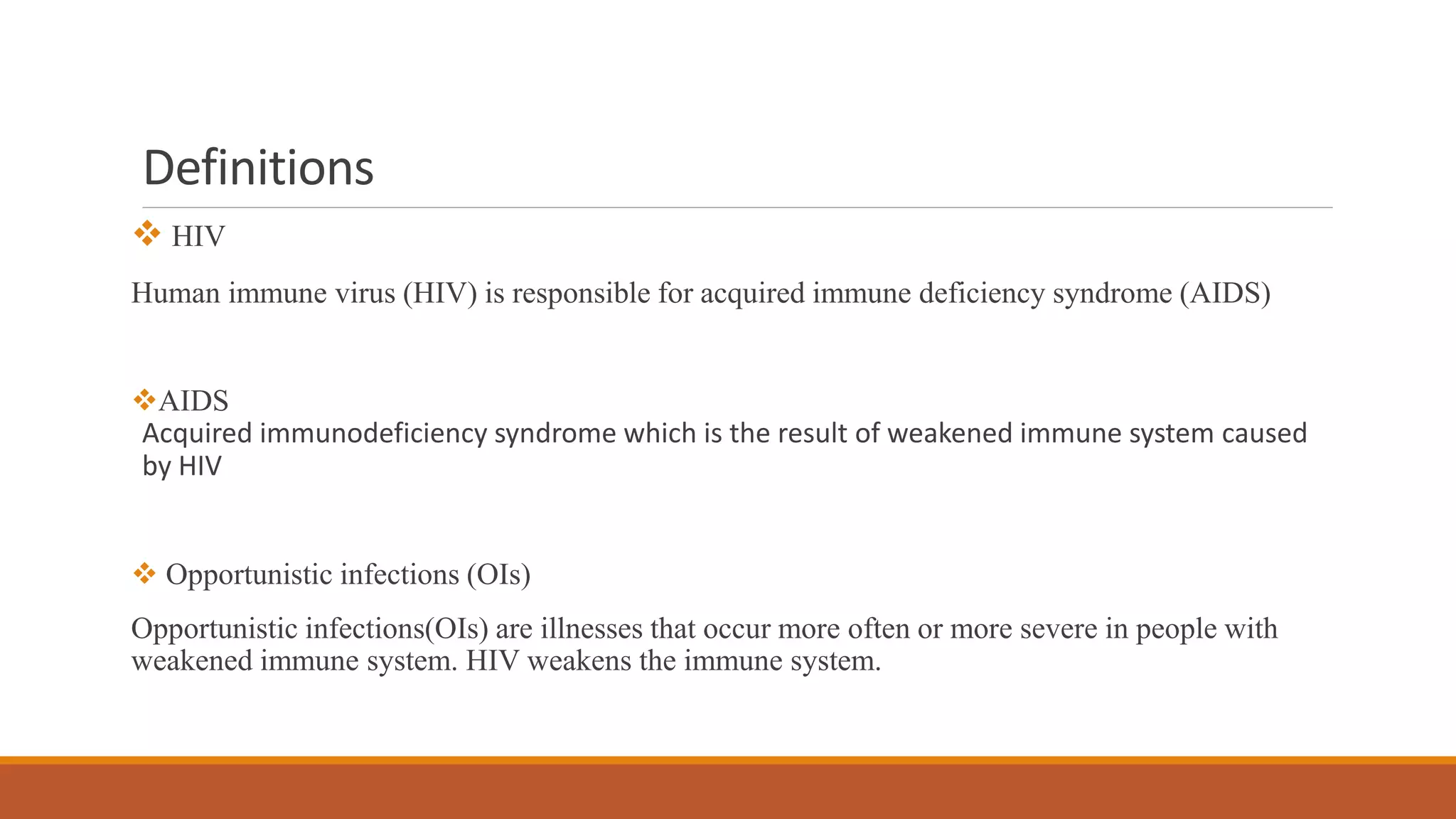 OPPORTUNISTIC INFECTIONS IN HIV.pptx
