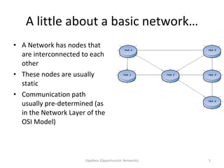 Opportunistic Networking | PPT