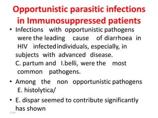 OPPORTUNISTIC PARASITIC INFECTIONS.ppt