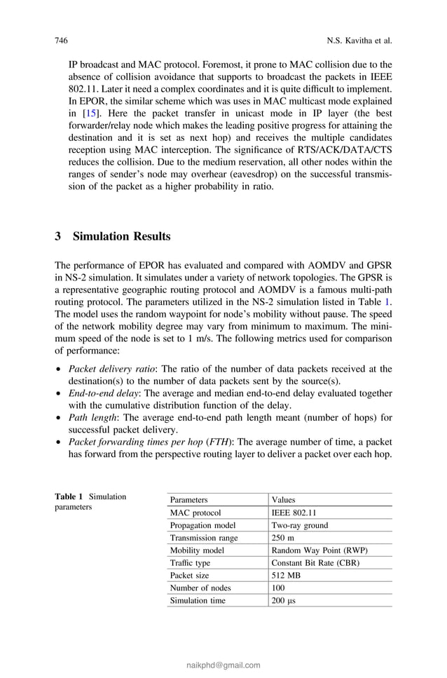 Position based Opportunistic routing in MANET | PDF