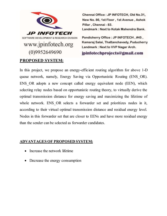 Opportunistic routing algorithm for relay node | PDF