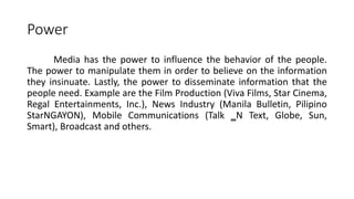 Opportunities, Challenges and Power of Media and Information lessons.pptx