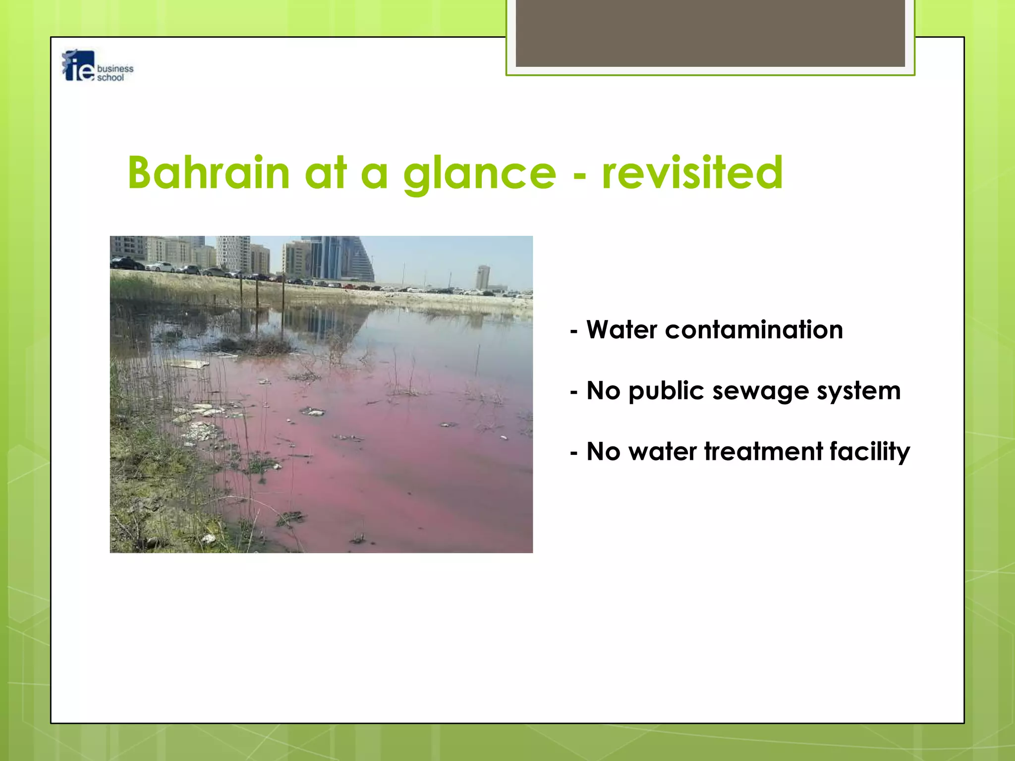 Opportunities for sustainable development in Bahrain | PPSX | Business ...