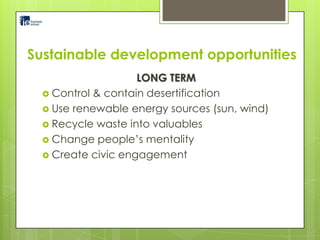 Opportunities for sustainable development in Bahrain | PPSX