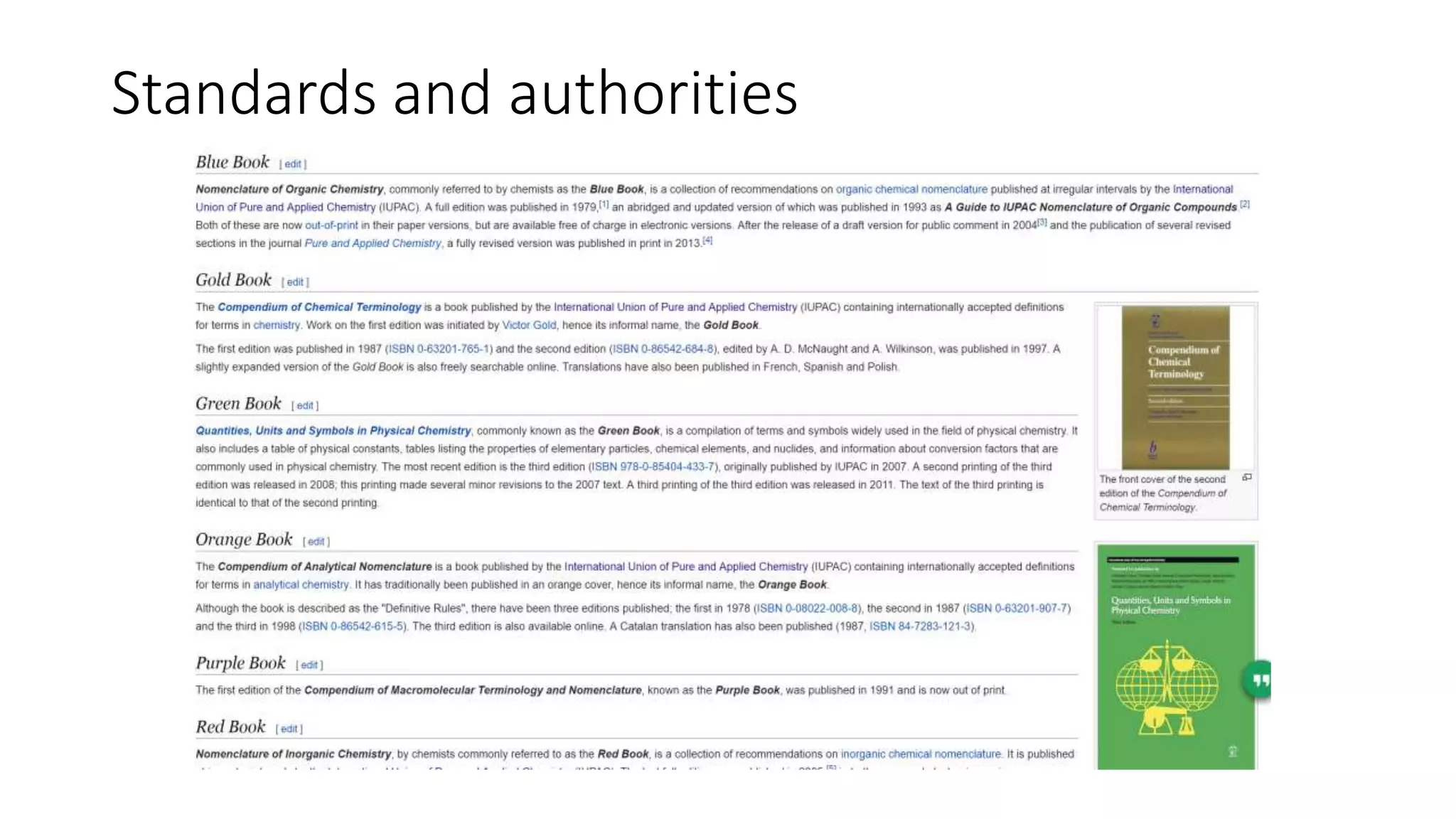 Opportunities in chemical structure standardization | PPT