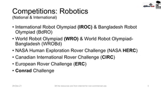 Opportunities In Robotics for High School Students | PPT