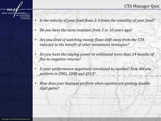 Opportunities in the CTA Industry | PDF