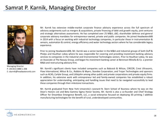 Opportunities in Water Technology | PPT