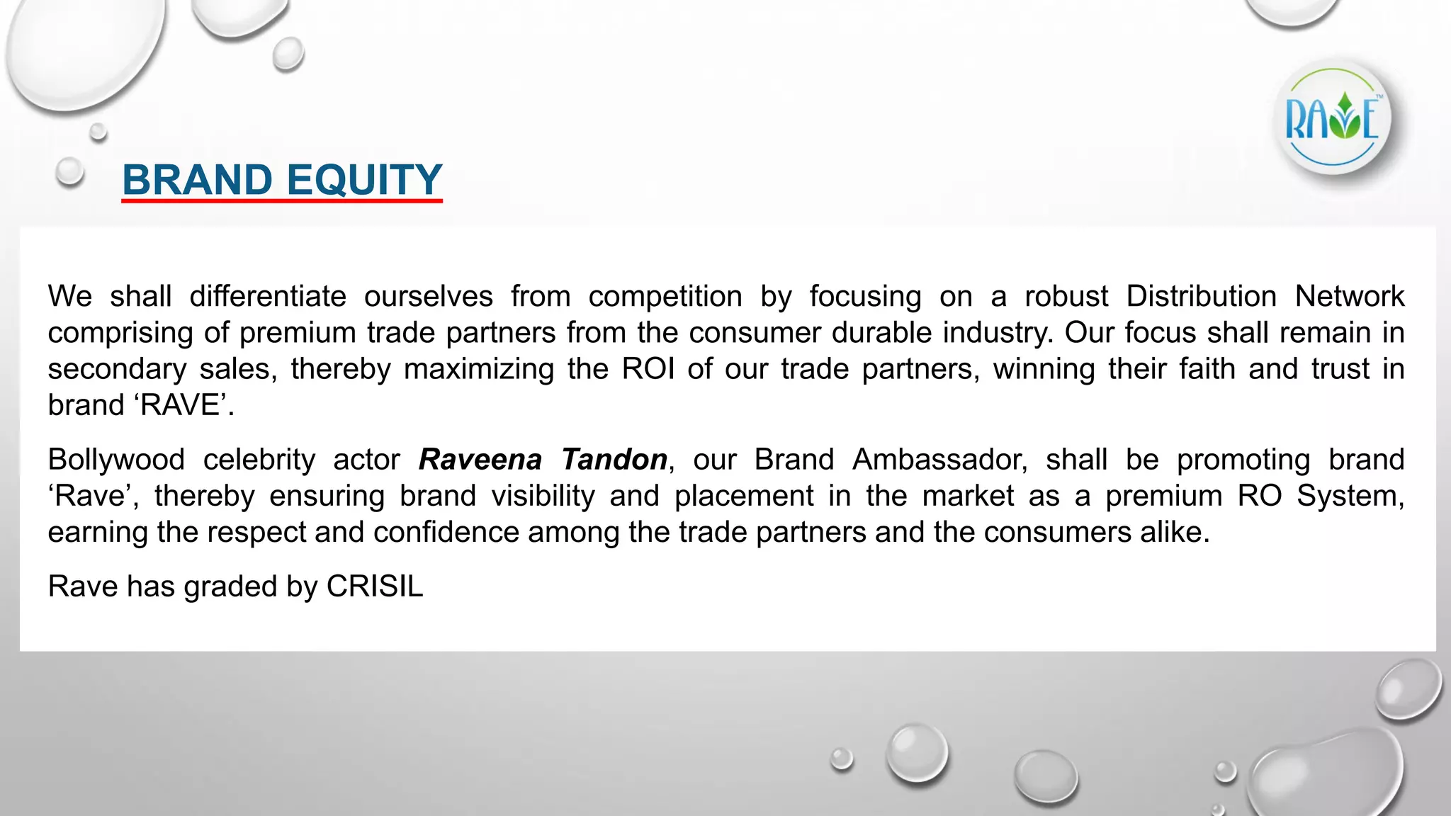 Opportunity for Consignee Agents and Distrbutors - Rave RO Water ...