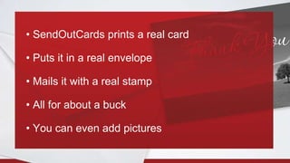 Introducing Send Out Cards | PPT